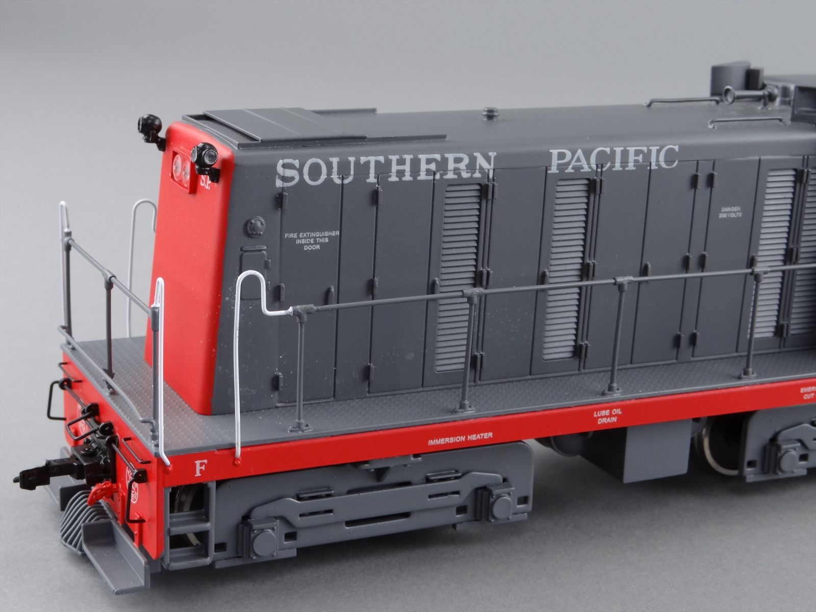 On3 Scale Brass Rich Yoder RYM SP Southern Pacific GE 50 Ton Scarlet #1 ...