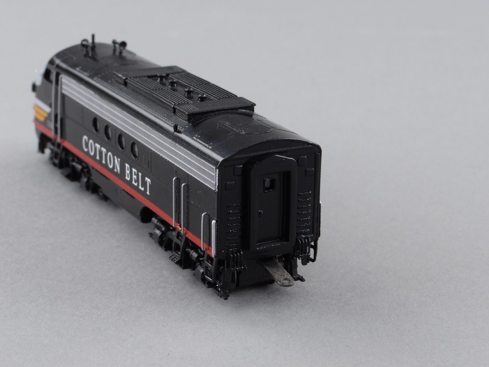 N Scale Brass OMI 2878.1 Overland SSW Cotton Belt FT AB Set #907 w/Lights