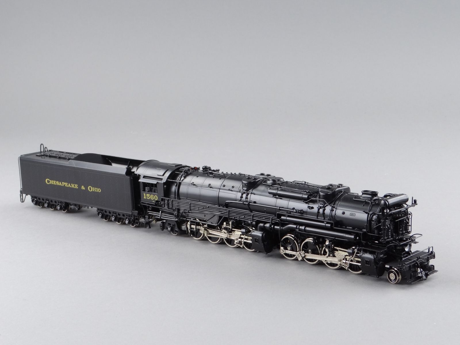 HO Brass OMI 1549.1 Overland Models C&O Chesapeake & Ohio H-7 2-8-8-2 #1560