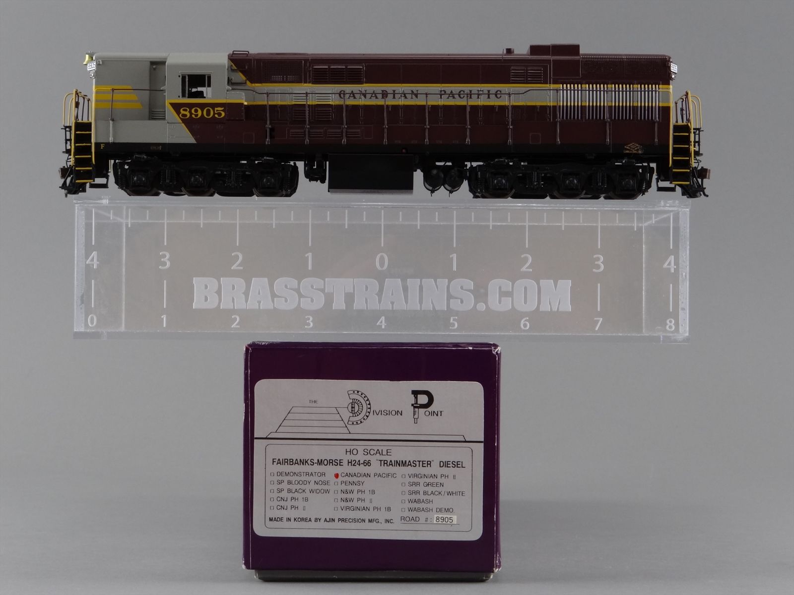 HO Brass Model Train - DP Division Point CPR Canadian Pacific H-24-66 ...