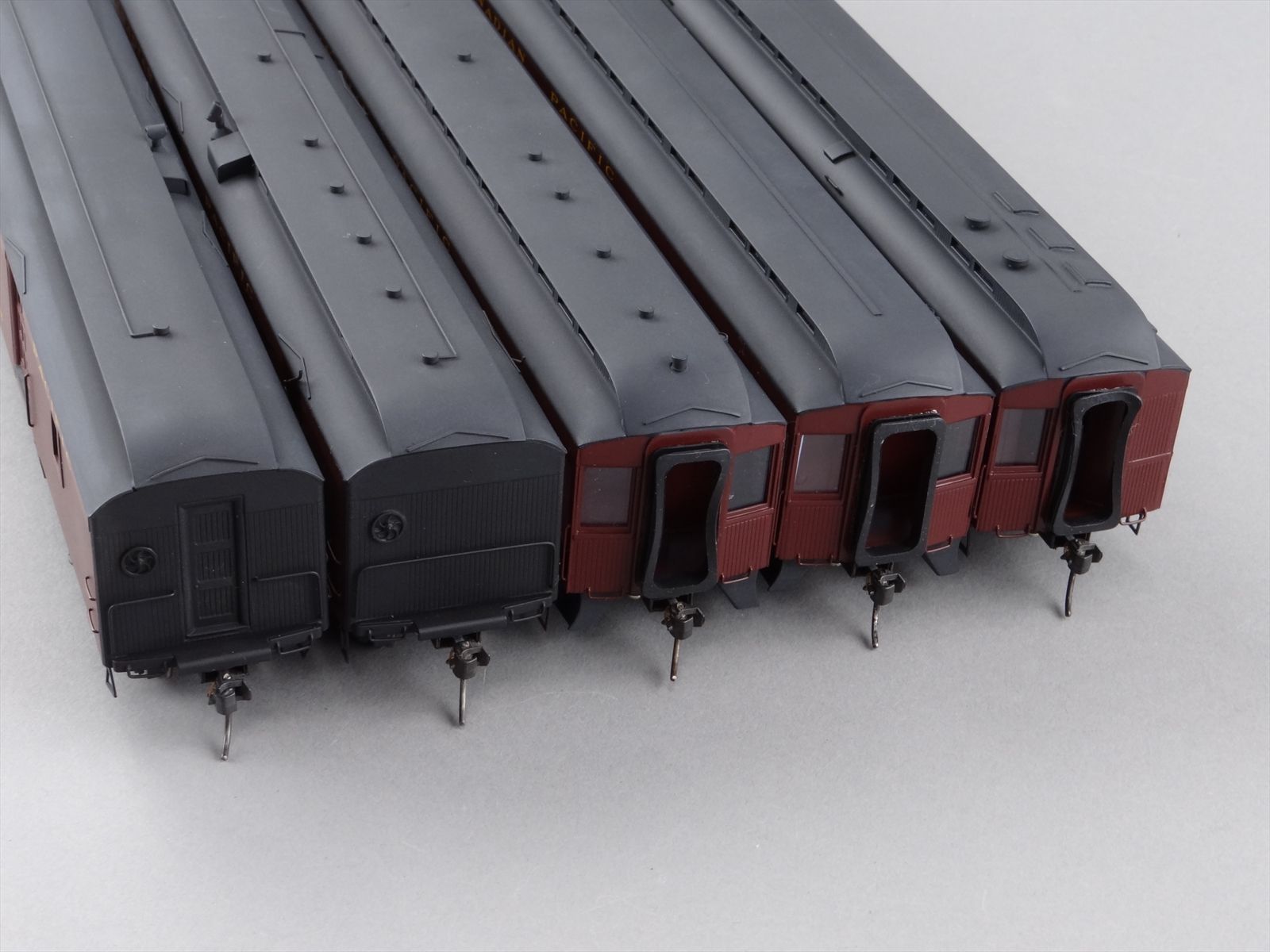 HO Brass Model Train - VH CPR CP Kettle Valley 5-Car Passenger Set - Custom - Very Nice