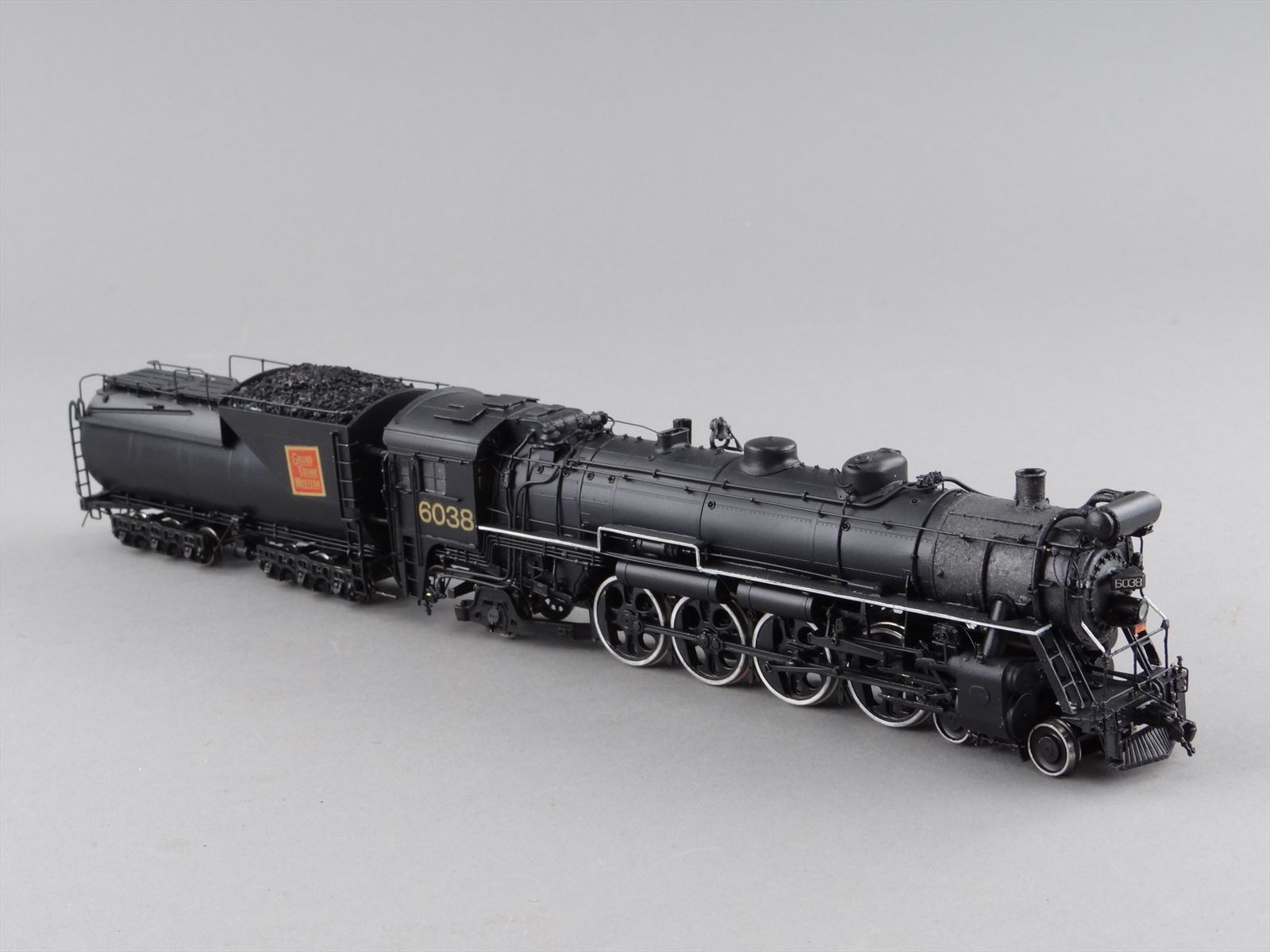 HO Brass Model Train - OMI 1505 Overland GTW 4-8-2 U-1-c #6038 - CUSTOM