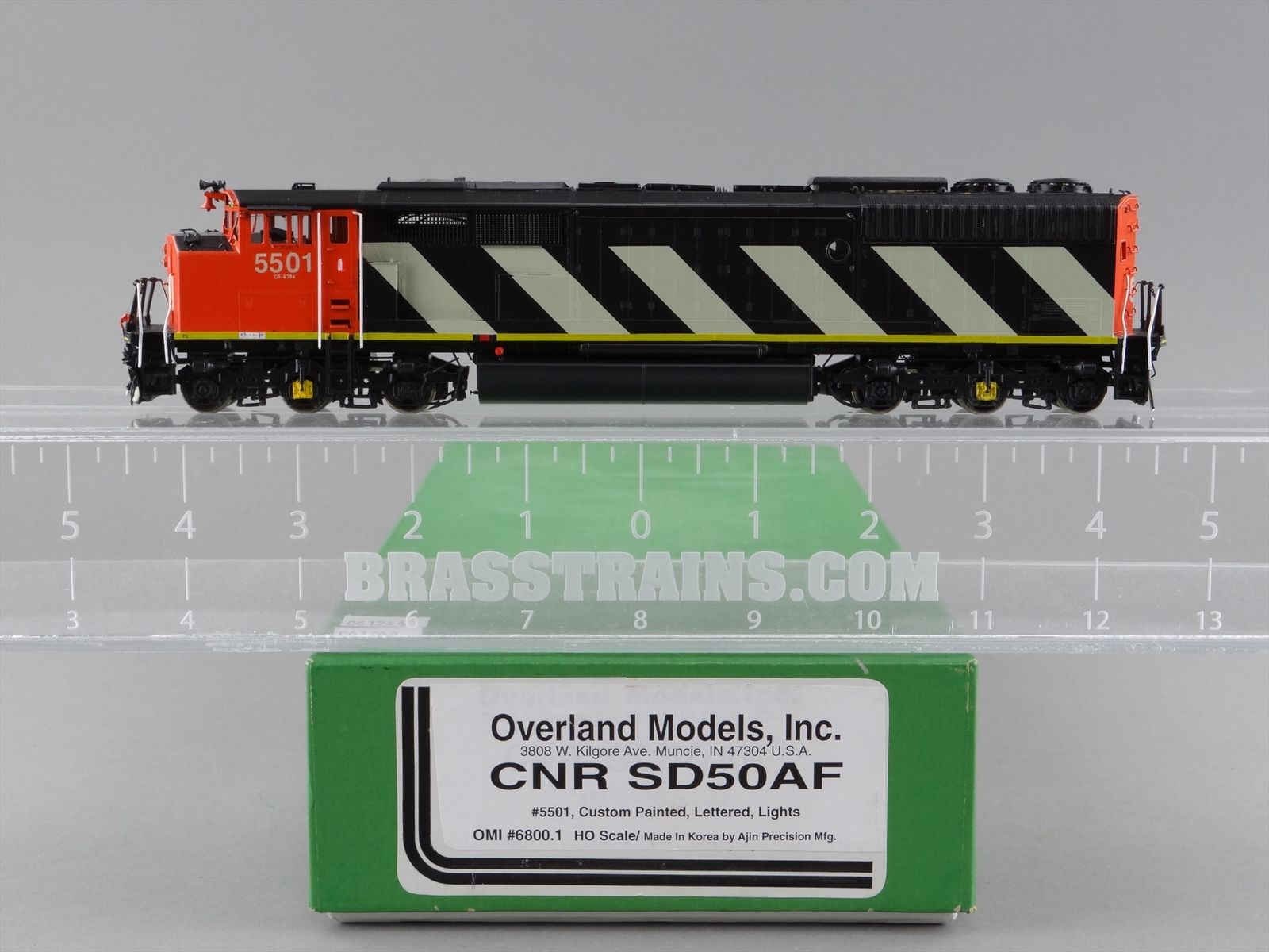 HO Brass Model Train - OMI Overland Ajin 6800.1 CN CNR Canadian ...