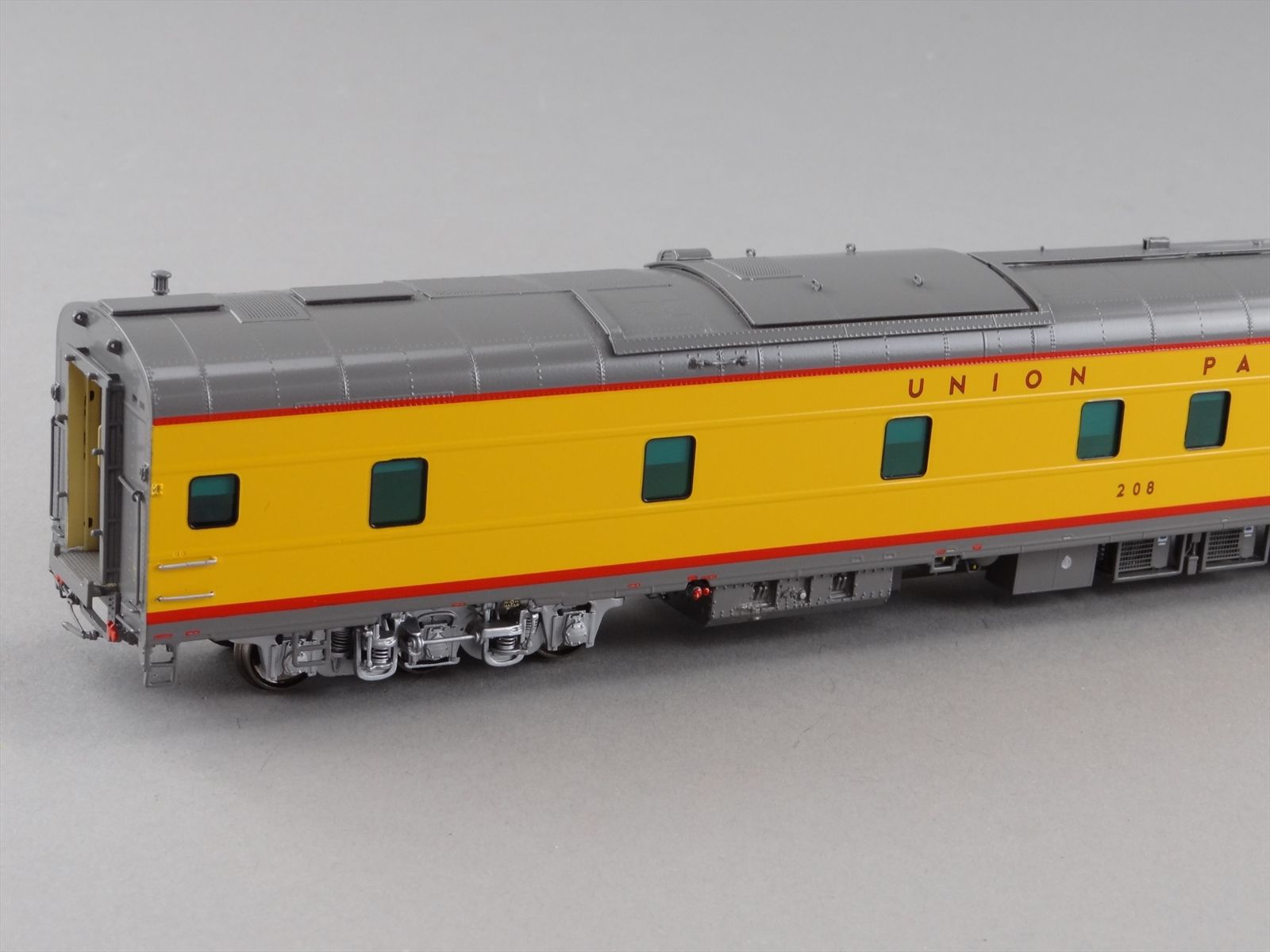 HO Brass Model Train - OMI 3402.1 Overland UP Union Pacific Power Car #208