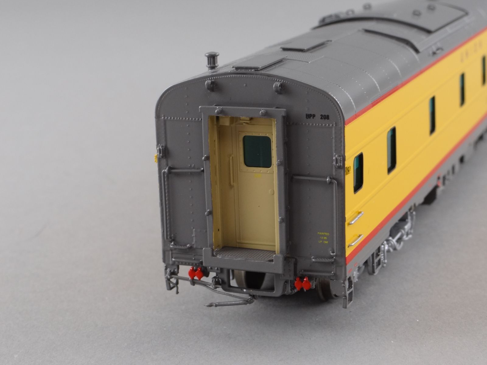 HO Brass Model Train - OMI 3402.1 Overland UP Union Pacific Power Car #208