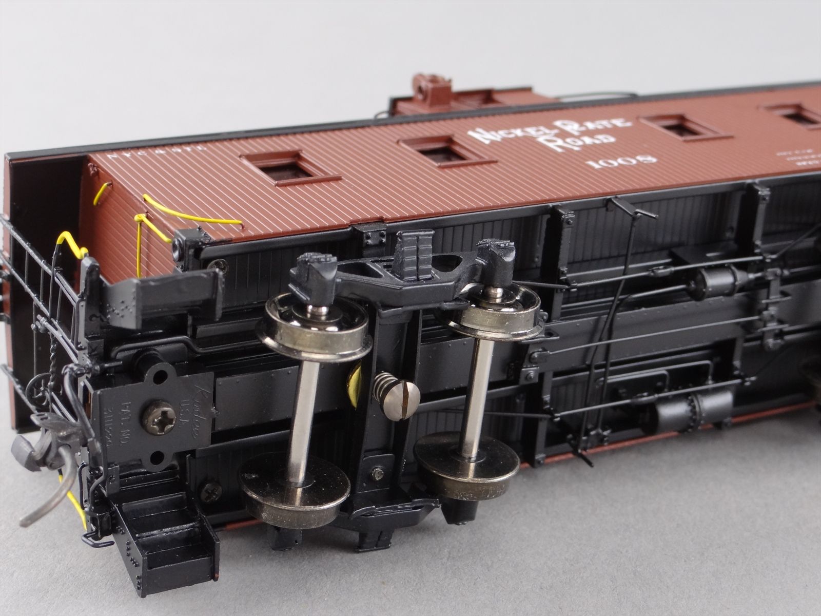 HO Brass Model Train - DP Division Point NYC&StL Nickle Plate 30' Wood ...