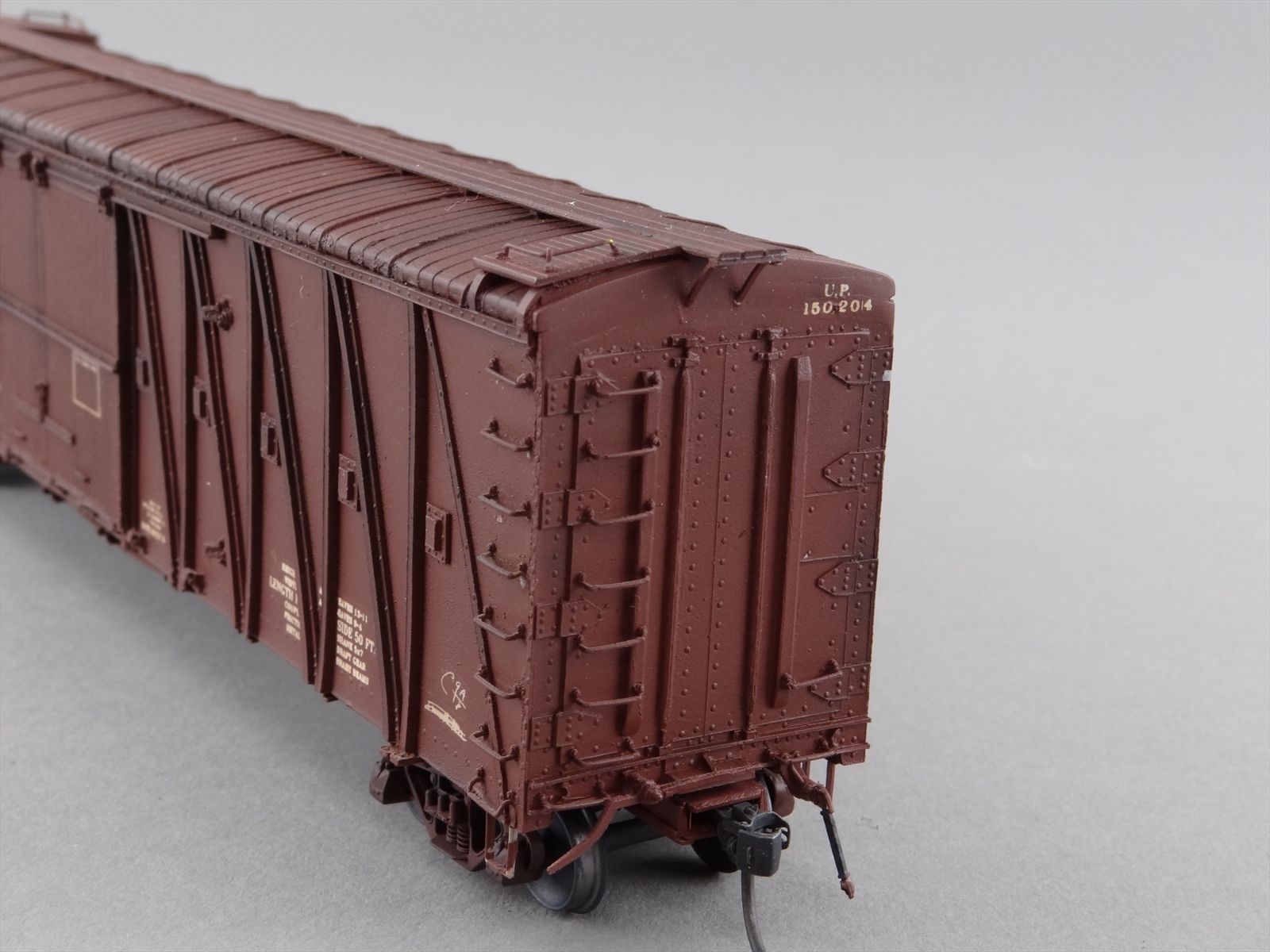 HO Westerfield 1101 Pro Built Kit - UP Union Pacific 50' Outside Braced ...