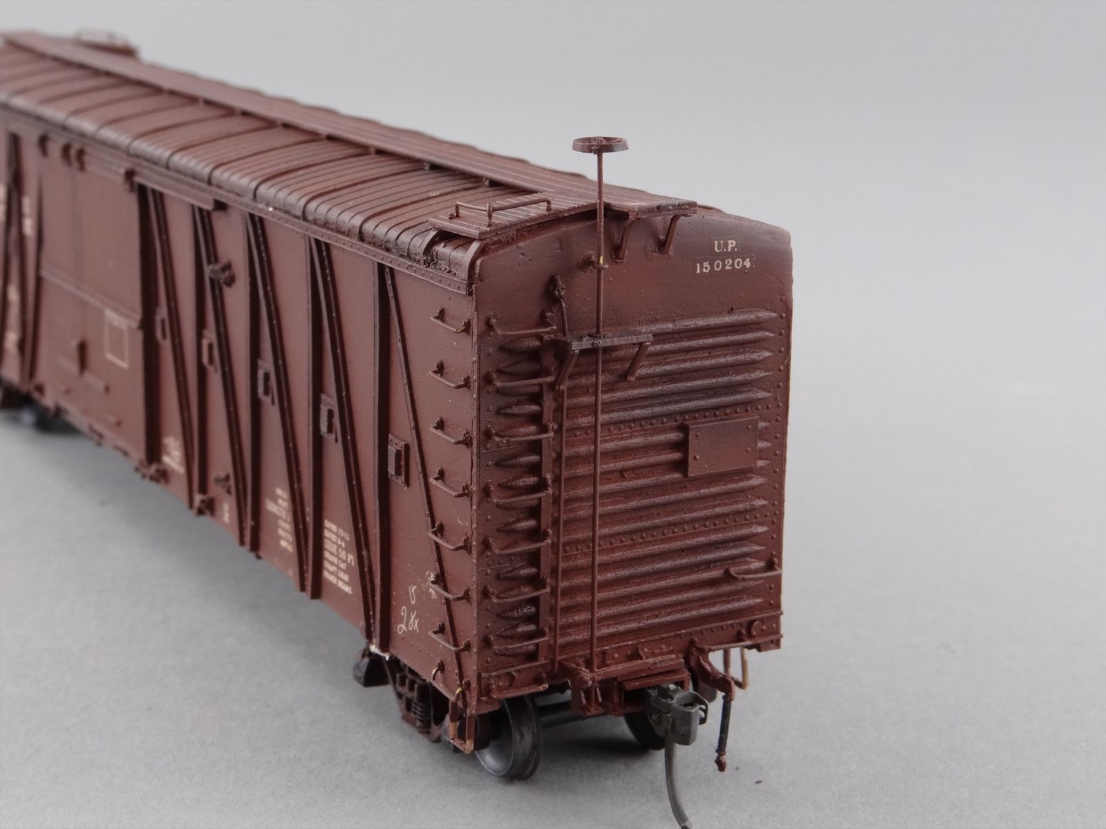 HO Westerfield 1101 Pro Built Kit - UP Union Pacific 50' Outside Braced ...