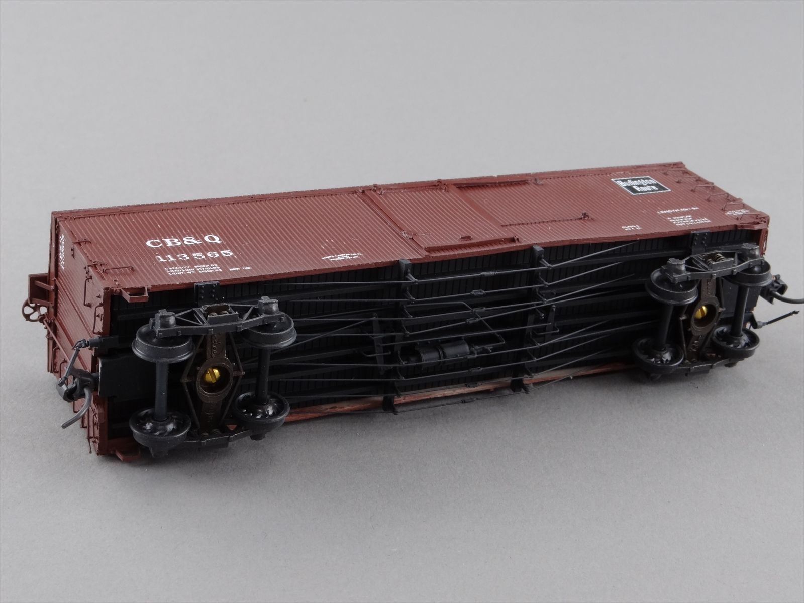 HO Westerfield 8901 Pro Built Kit - CB&Q Burlington XM-18 Box Car ...