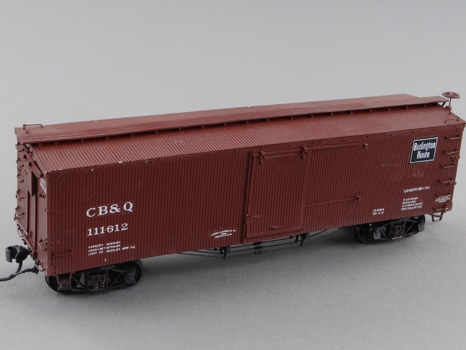 HO Westerfield 8901 Pro Built Kit - CB&Q Burlington XM-18 Box Car ...