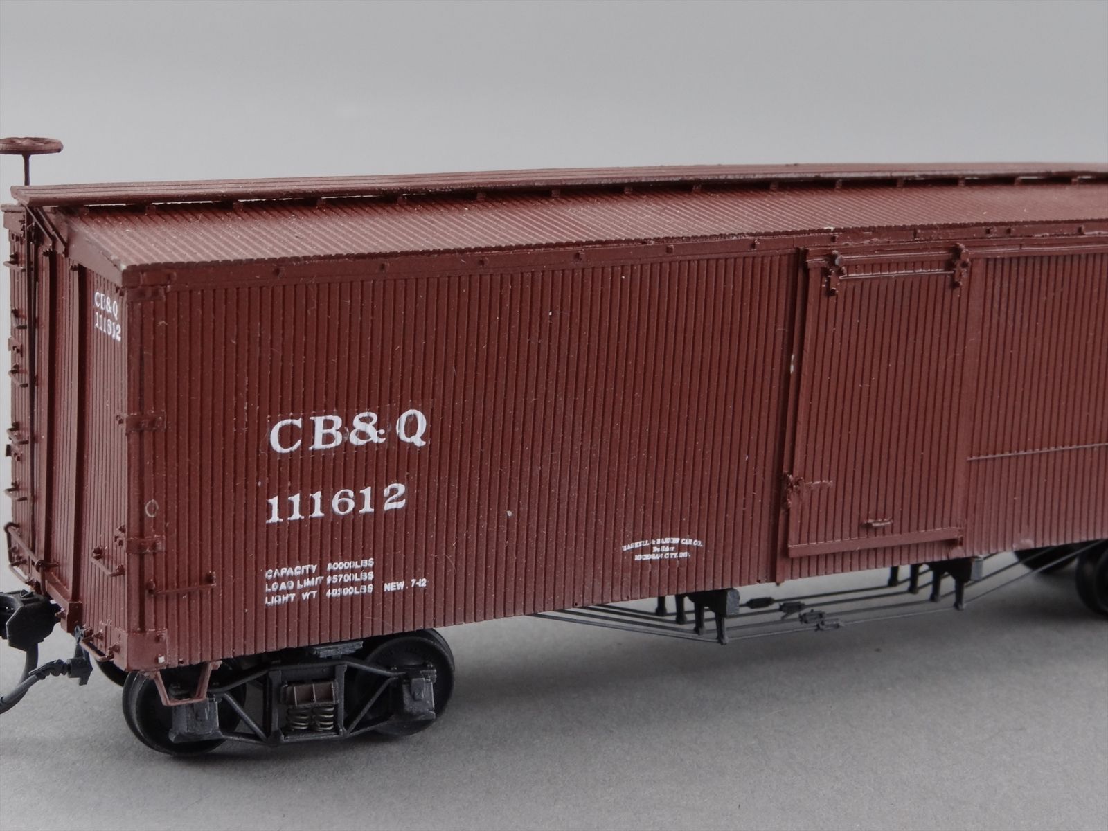 HO Westerfield 8901 Pro Built Kit - CB&Q Burlington XM-18 Box Car ...