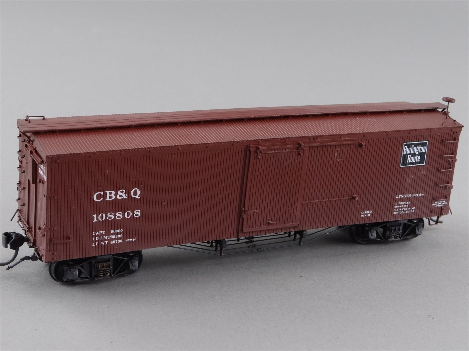 HO Westerfield 8901 Pro Built Kit - CB&Q Burlington XM-18 Box Car ...