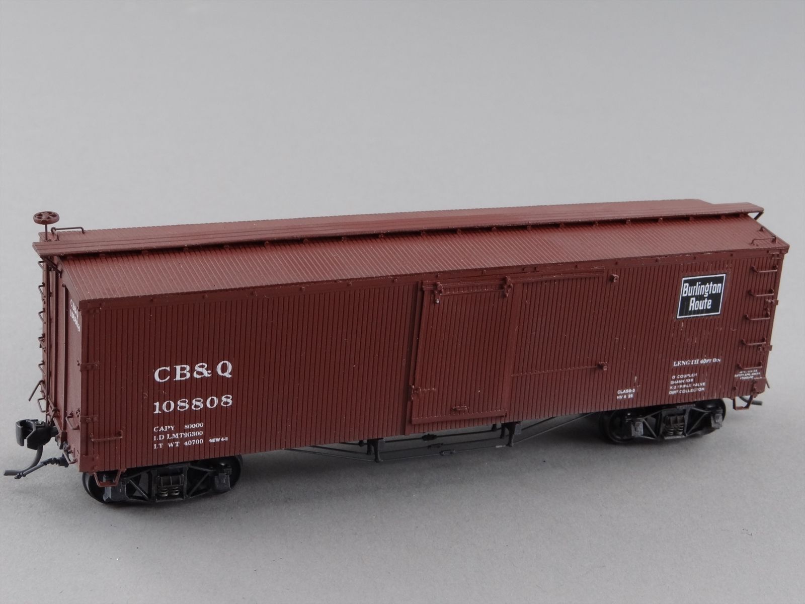 HO Westerfield 8901 Pro Built Kit - CB&Q Burlington XM-18 Box Car ...