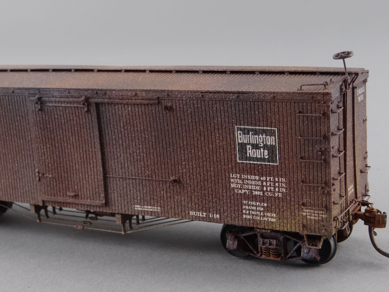 HO Westerfield 8904 Pro Built Kit - FW&D Fort Worth & Denver Burlington ...