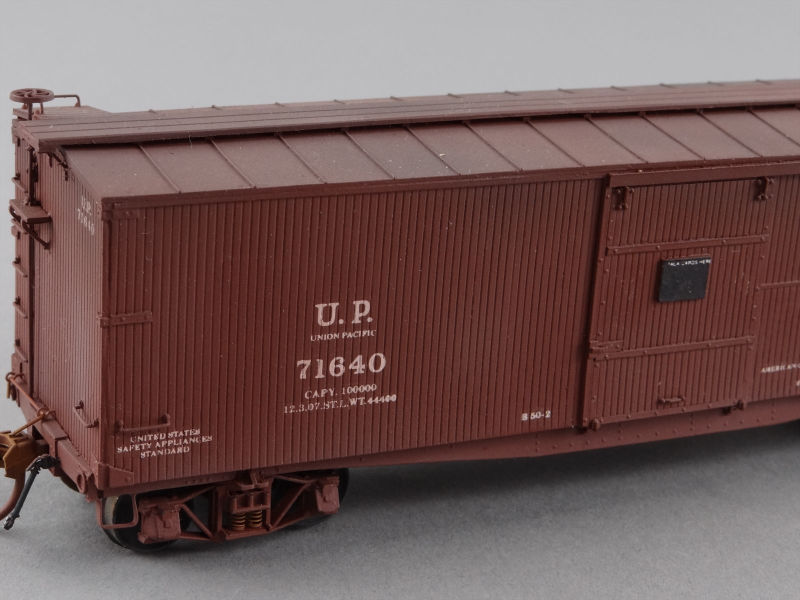 HO Westerfield 1702 Pro Built Kit - UP Union Pacific B-50-2 Box Car #71640 - Custom