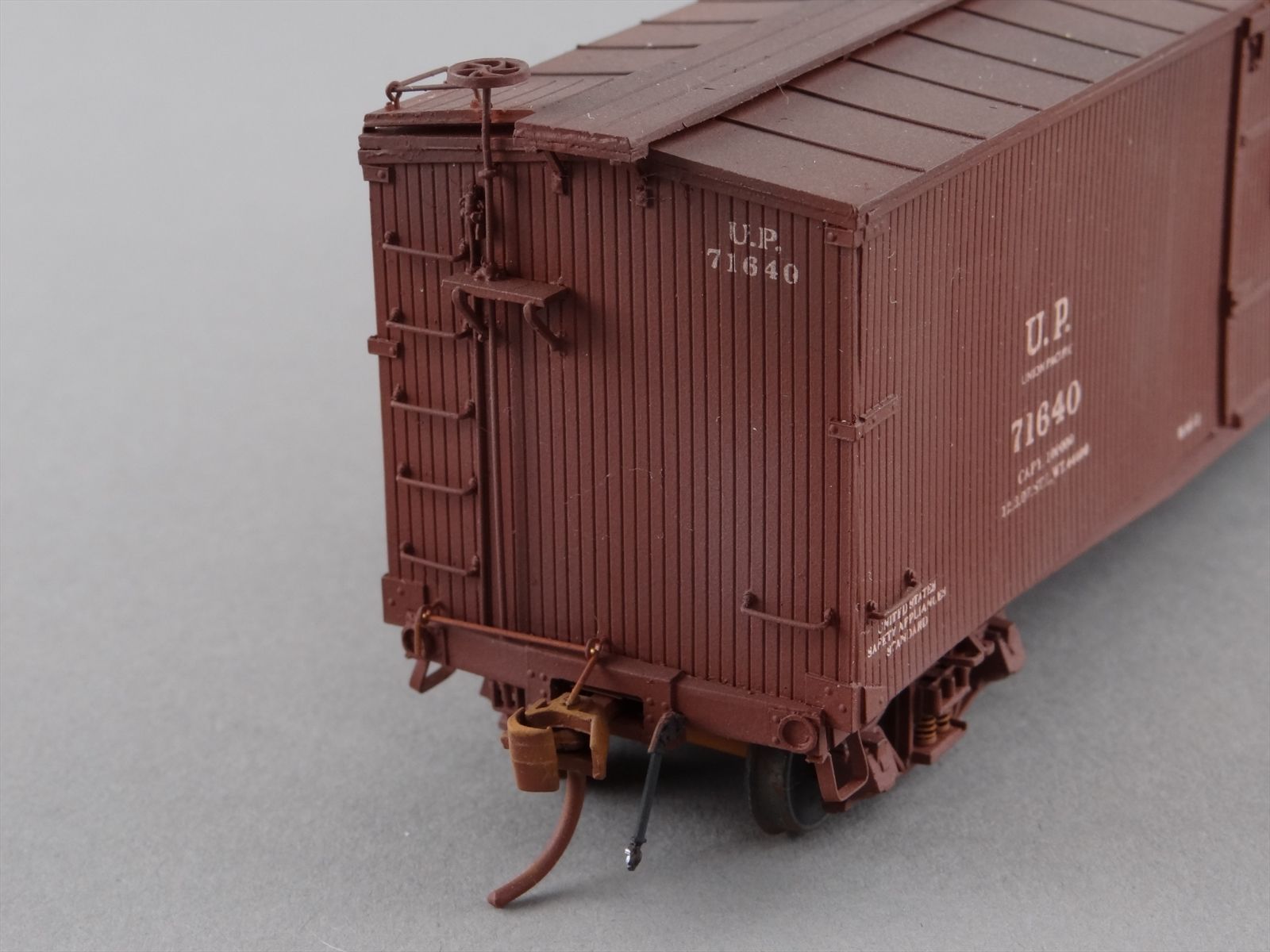 HO Westerfield 1702 Pro Built Kit - UP Union Pacific B-50-2 Box Car #71640 - Custom