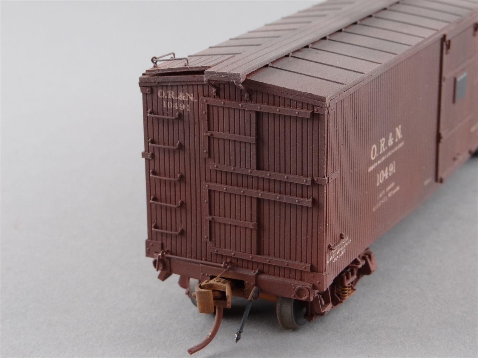 HO Westerfield 1702 Pro Built Kit - UP / OR&N Oregon Railway & Navigation B-50-2 Box Car #10491 ...