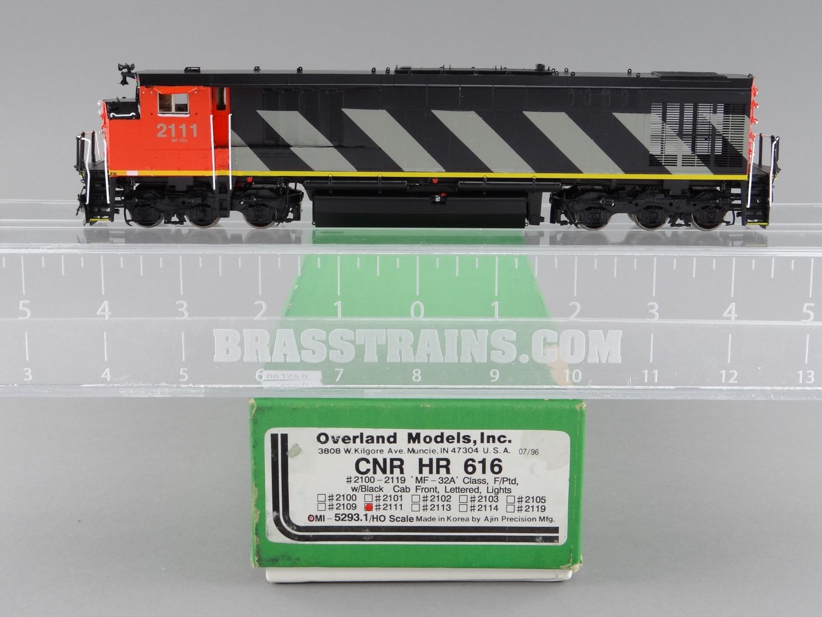 HO Brass Model Train - OMI #5293.1 Overland CNR Canadian National HR ...