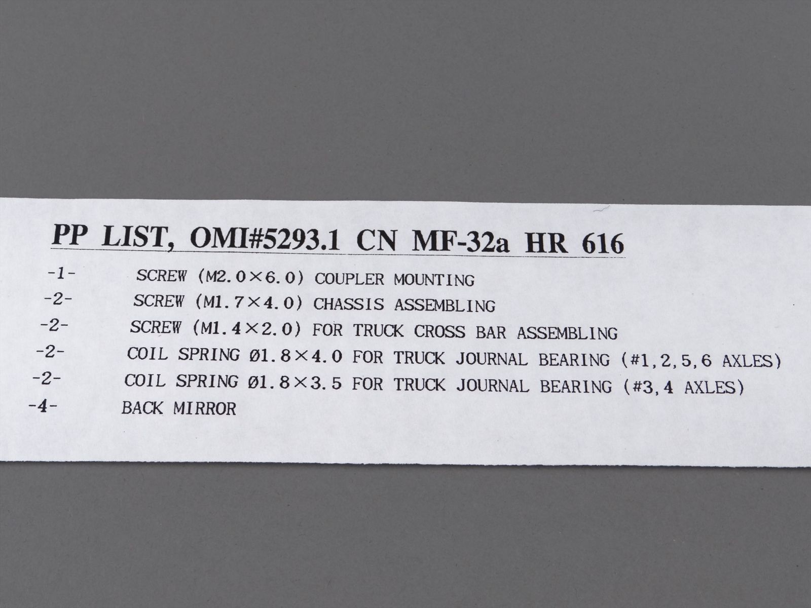 HO Brass Model Train - OMI #5293.1 Overland CNR Canadian National HR ...