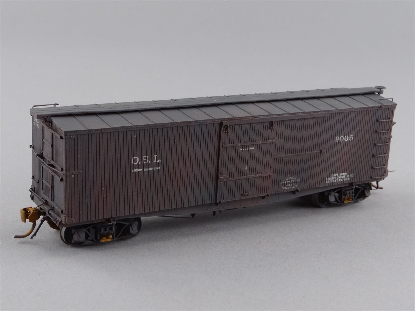 HO Westerfield 1702 Pro Built Kit - UP / OSL Oregon Short Line B-50-1 Box Car #9005 - Custom