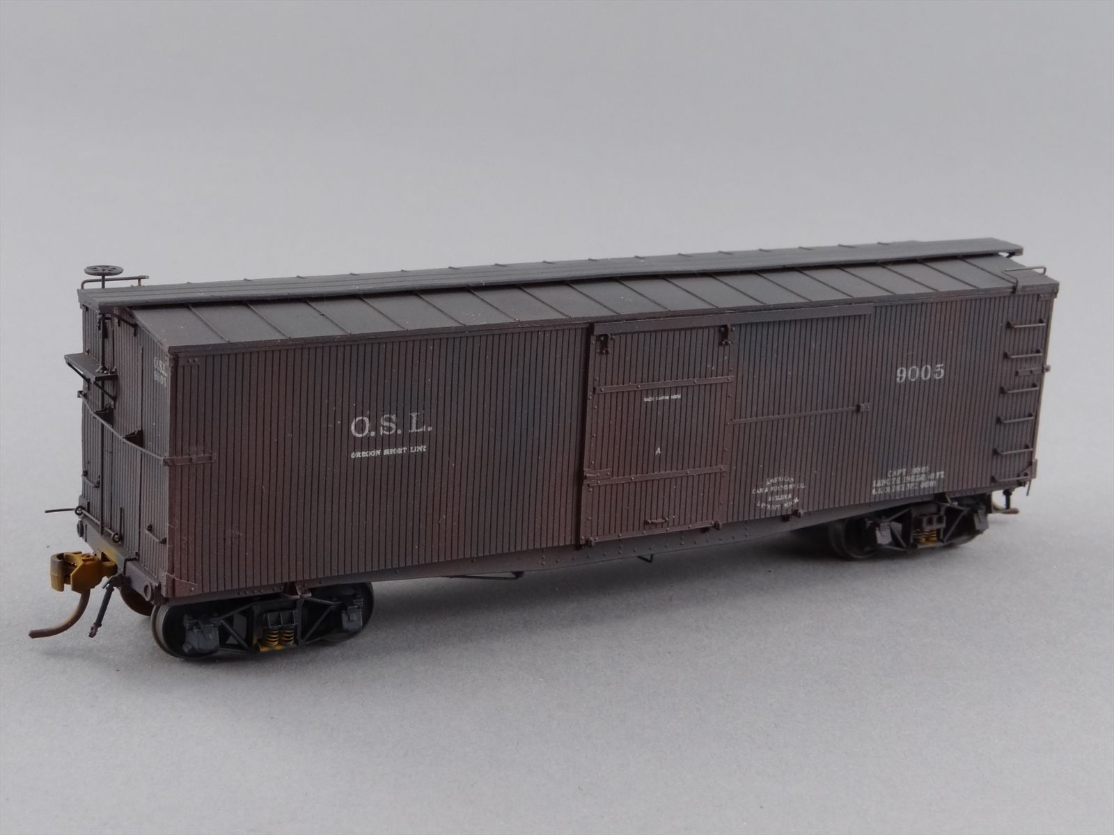 HO Westerfield 1702 Pro Built Kit - UP / OSL Oregon Short Line B-50-1 Box Car #9005 - Custom