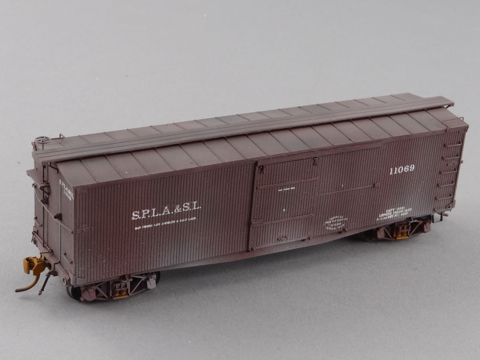 HO Westerfield 1702 Pro Built Kit - UP / SPLA&SL B-50-1 Box Car #11069 - Custom