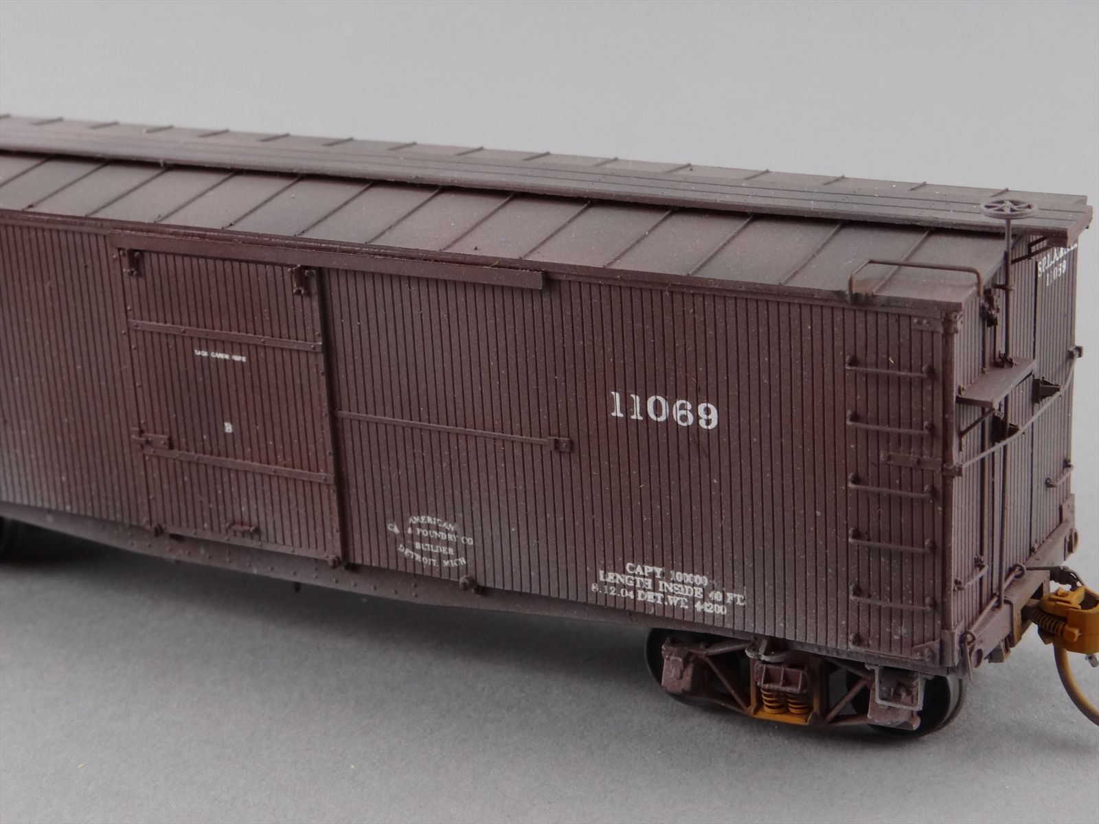 HO Westerfield 1702 Pro Built Kit - UP / SPLA&SL B-50-1 Box Car #11069 - Custom