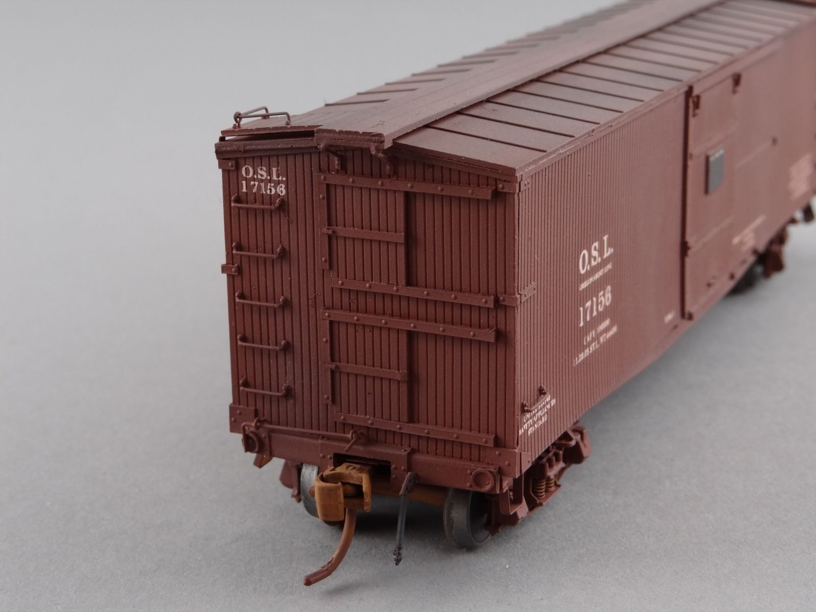 HO Westerfield 1702 Pro Built Kit - UP / OSL Oregon Short Line B-50-1 Box Car #17156 - Custom