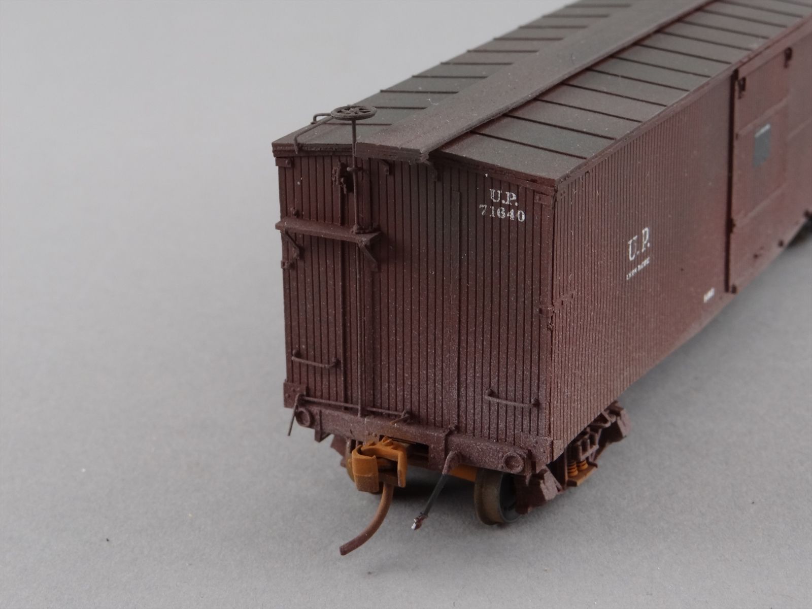 HO Westerfield 1702 Pro Built Kit - UP Union Pacific B-50-2 Box Car #71640 - Custom