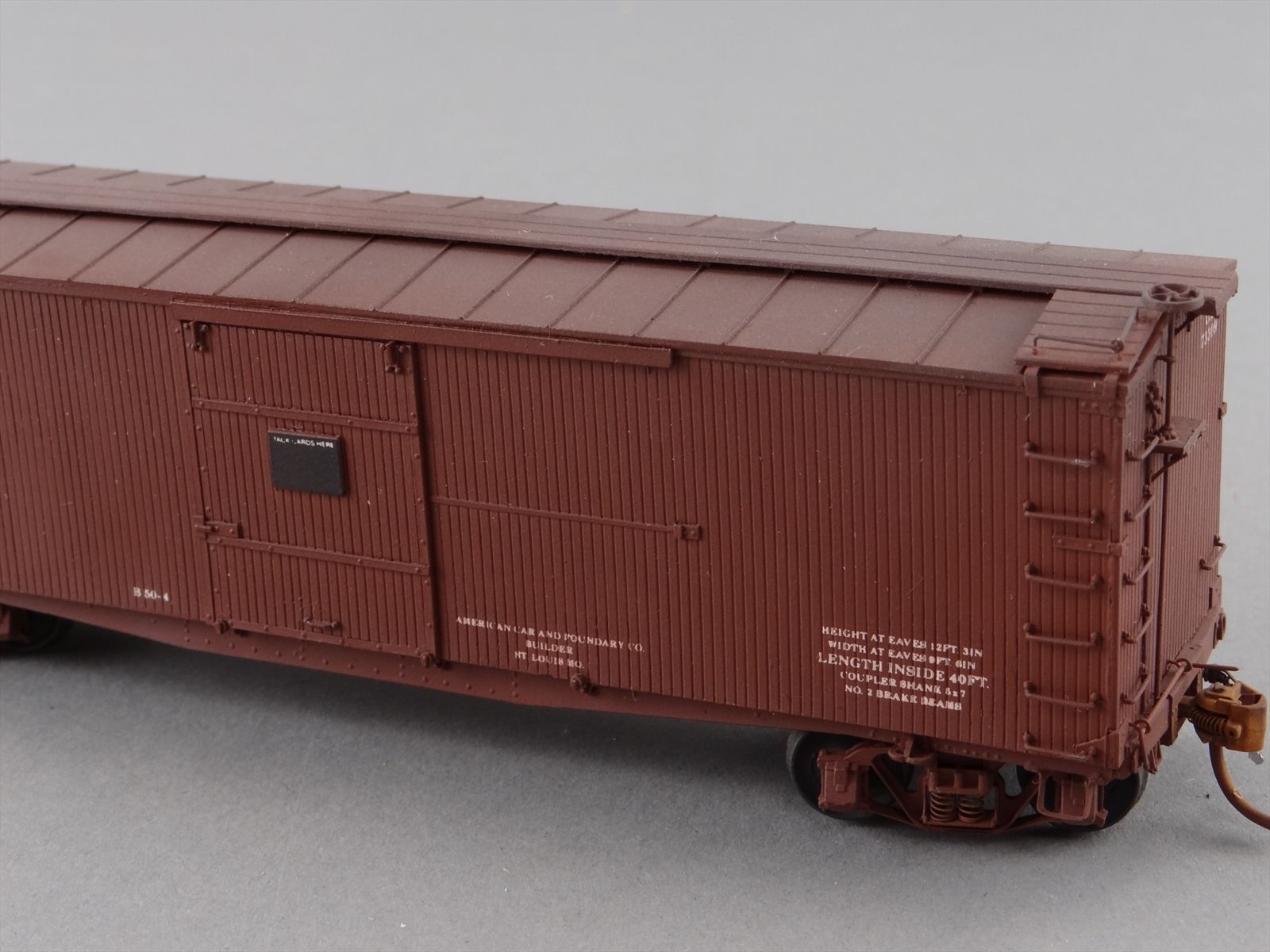HO Westerfield 1702 Pro Built Kit - UP Union Pacific B-50-4 Box Car #73309 - Custom
