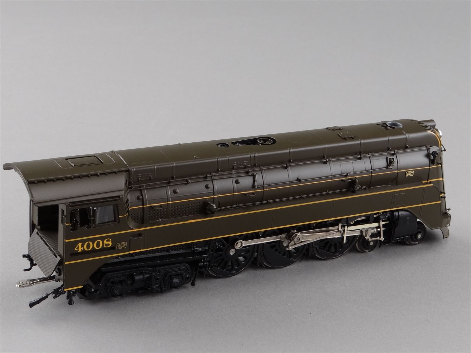 HO Brass Model Train - CIL 2270.1 Challenger C&NW 4-6-4 E-4 #4008 - Coal / Streamlined