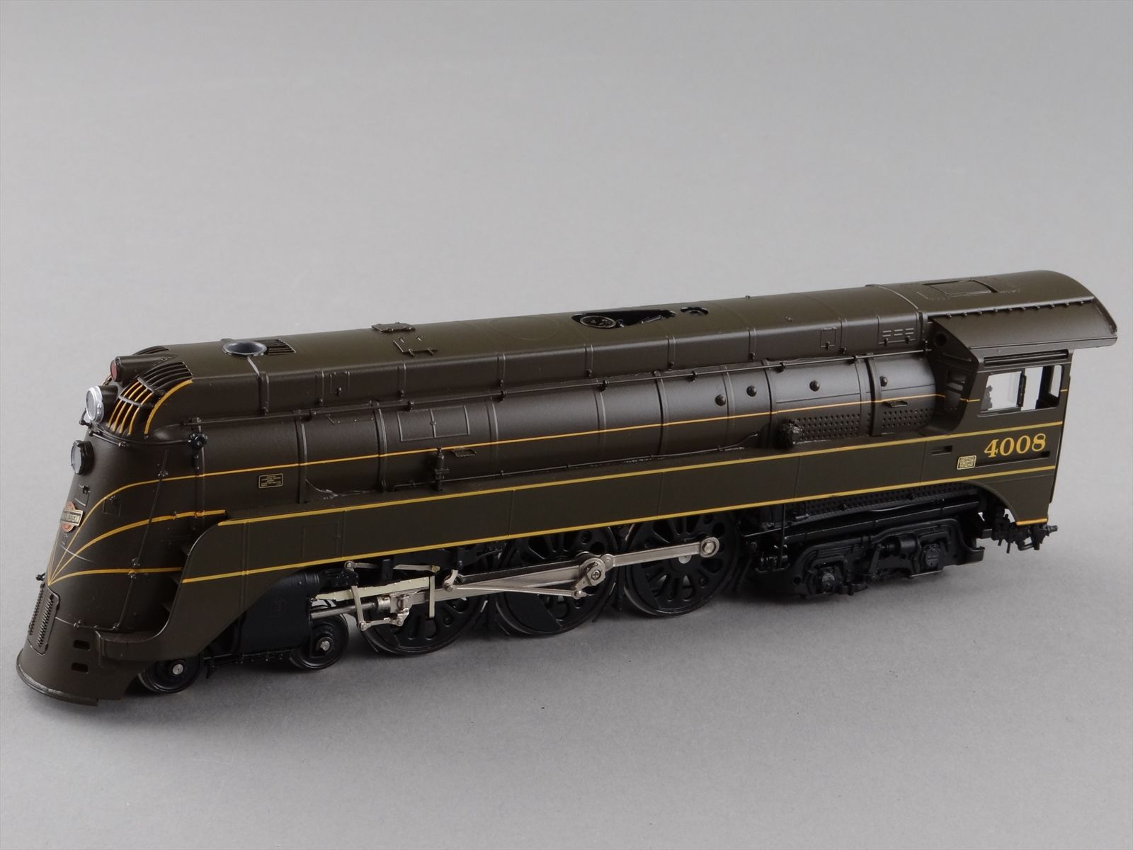 HO Brass Model Train - CIL 2270.1 Challenger C&NW 4-6-4 E-4 #4008 - Coal / Streamlined