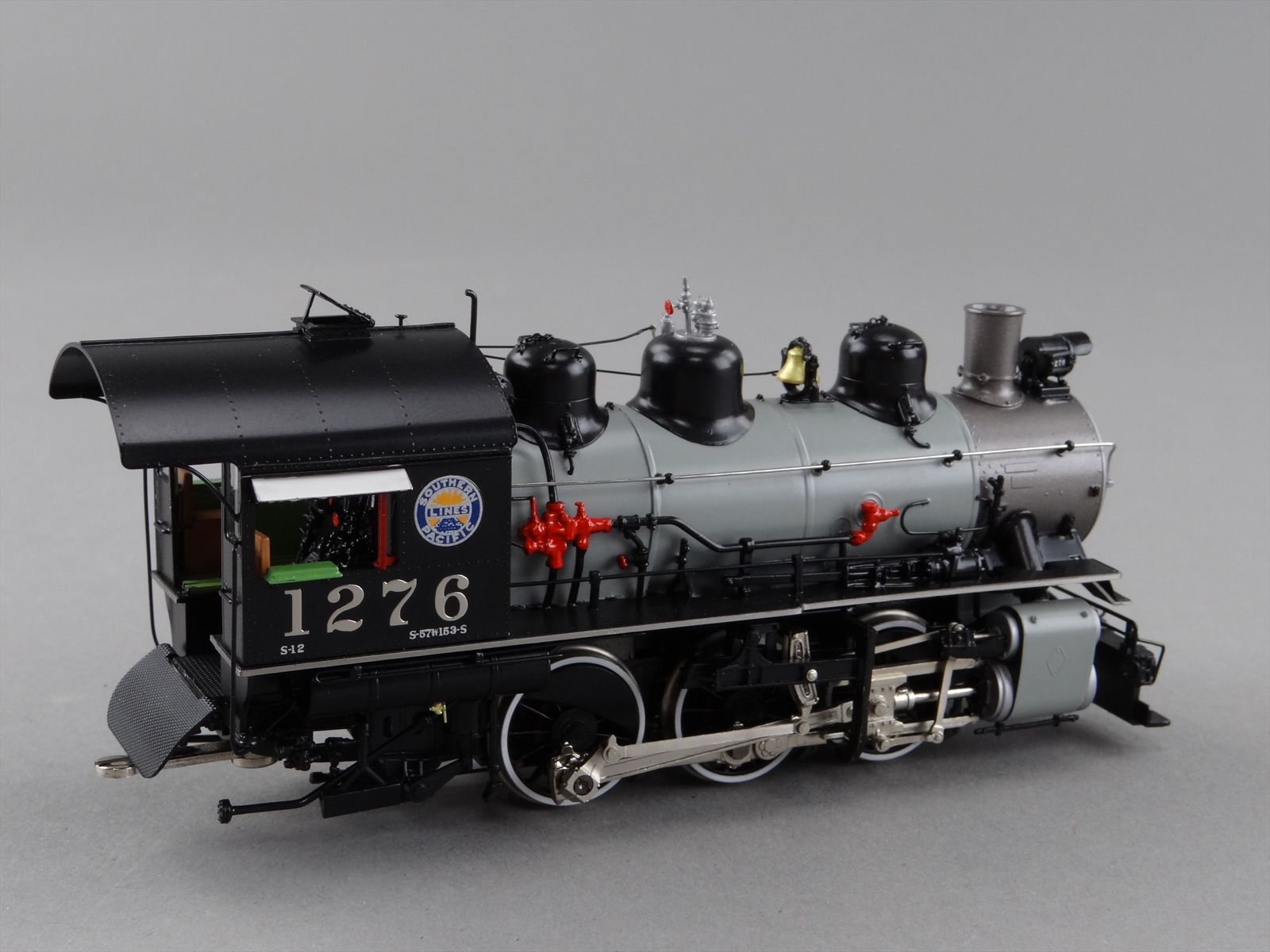 HO Brass Model Train - CIL 2370.1 Challenger SP Southern Pacific 0-6-0 ...