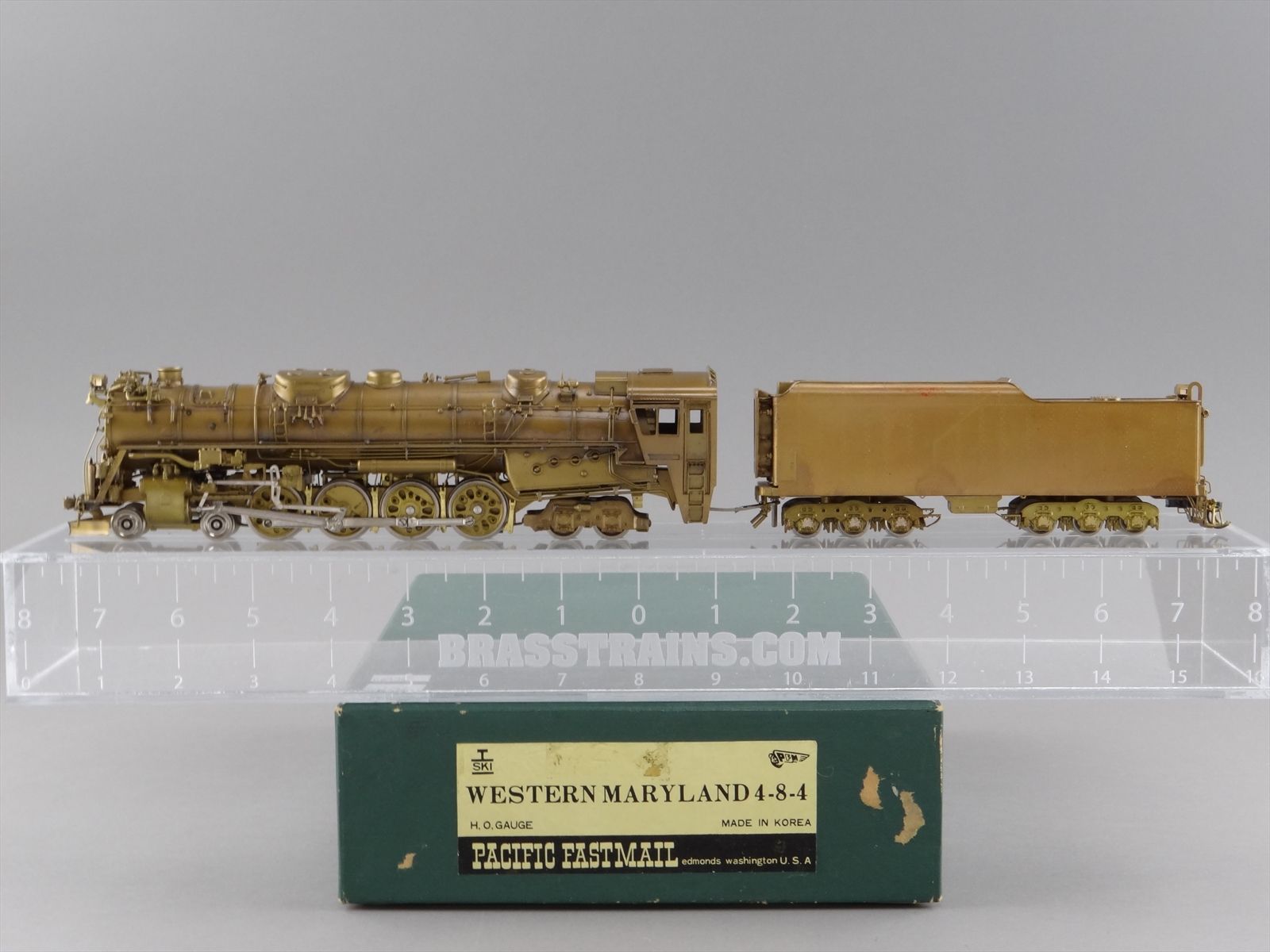 HO Brass Model Train - PFM SKI WM Western Maryland 4-8-4 Potomac ...