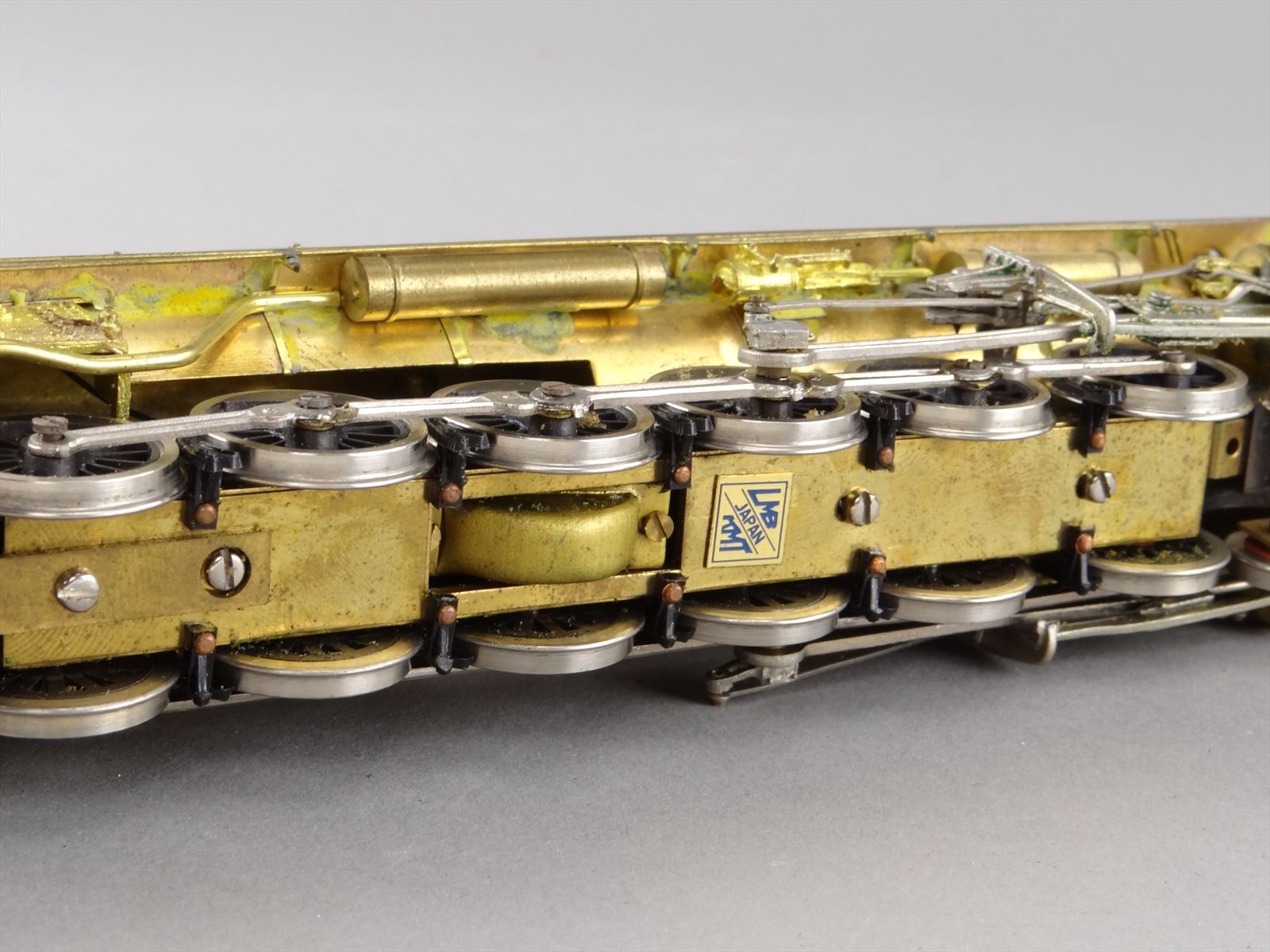 HO Brass Model Train - LMB Models UP Union Pacific 4-12-2 Steam - Unpainted