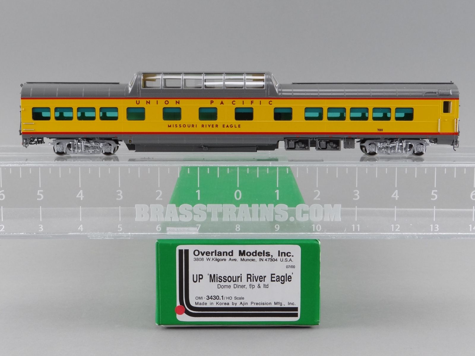 HO Brass Model Train - OMI 3430.1 UP Union Pacific Missouri River Eagle ...