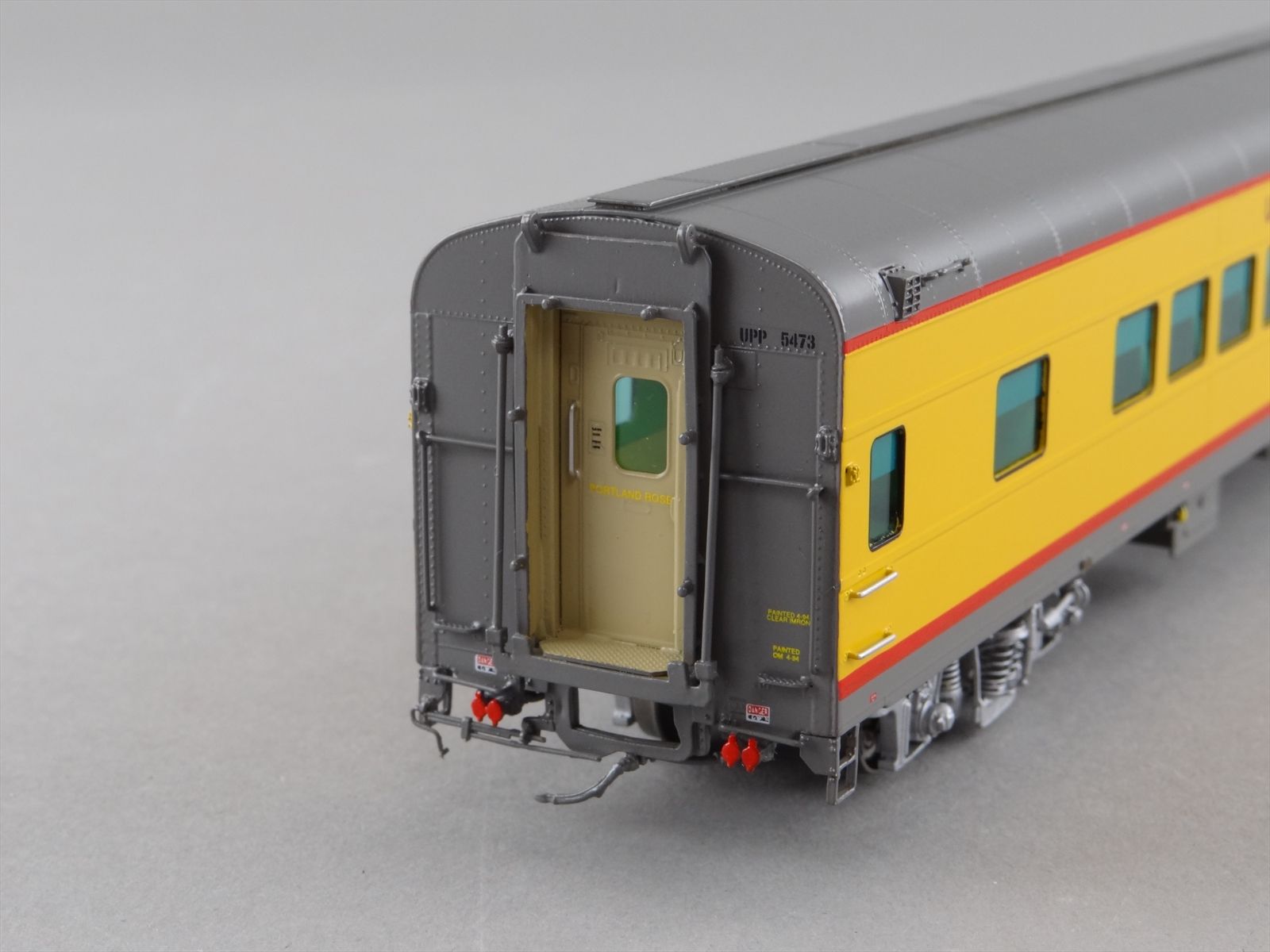 HO Brass Model Train - OMI 3435.1 UP Union Pacific Coach - Portland ...