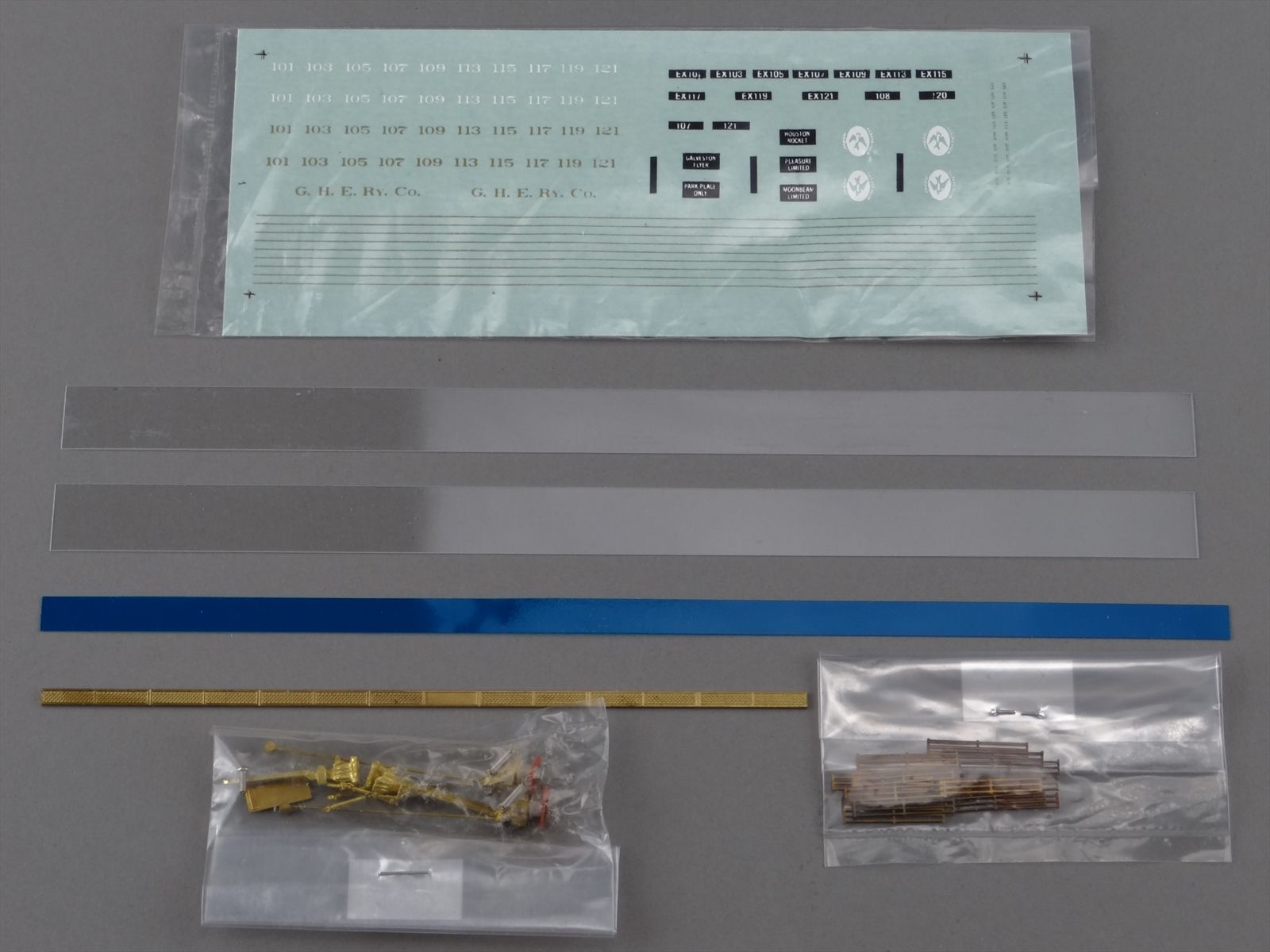 HO Brass - GSB Rail #100 Galveston Houston Electric Railway Interurban ...