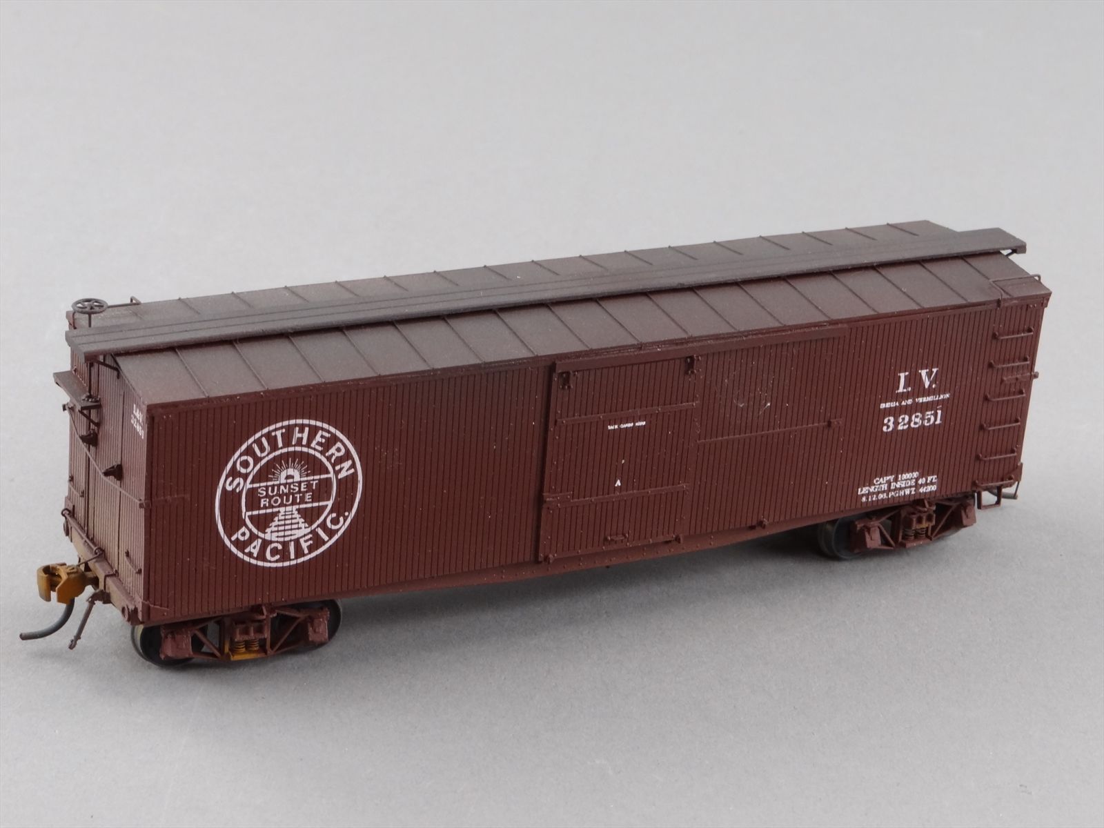 HO Westerfield 1701 Pro Built Kit - SP Southern Pacific / IA Iberia & Vermillion B-50-1 Box Car ...