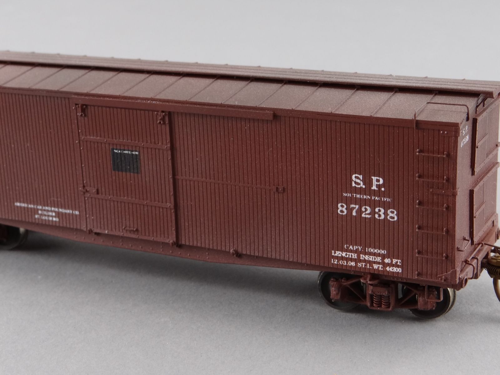 HO Westerfield 1701 Pro Built Kit - SP Southern Pacific B-50-2 Box Car #87238 - Custom