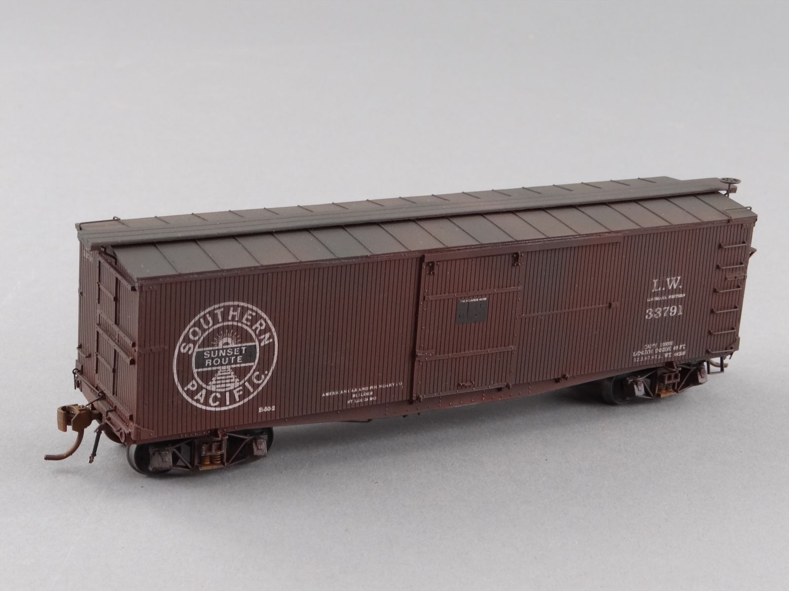 HO Westerfield 1701 Pro Built Kit - SP Southern Pacific / LW Louisiana Western B-50-2 Box Car ...