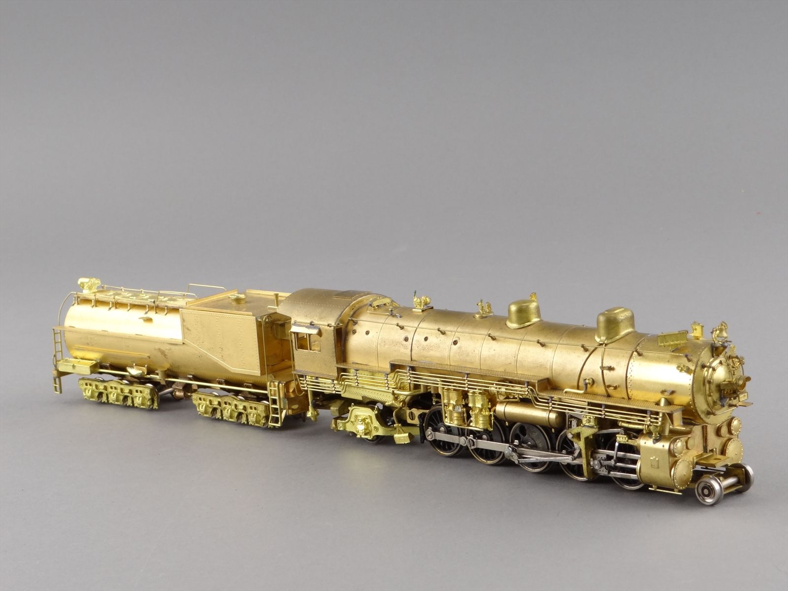 HO Brass Model Train - Balboa SP Southern Pacific F5 2-10-2 - Unpainted ...