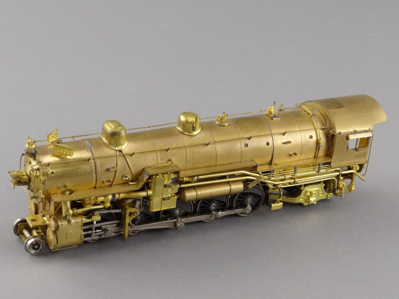 HO Brass Model Train - Balboa SP Southern Pacific F5 2-10-2 - Unpainted ...