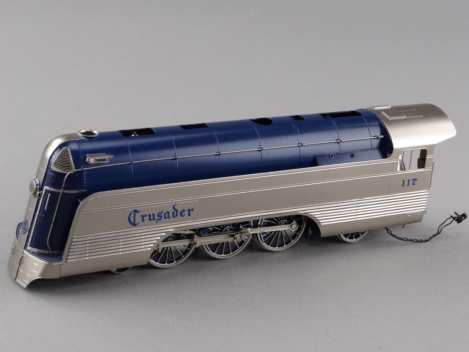 HO Brass Model Train - MTS Imports Reading Crusader 4-6-2 #117 Locomotive
