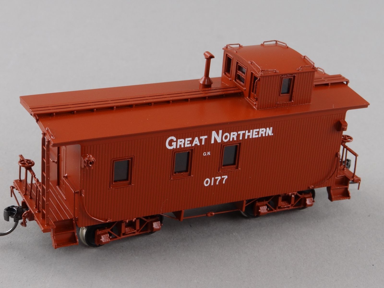 HO Brass Model Train North Bank Line GN 25' Truss Rod Caboose Road ...