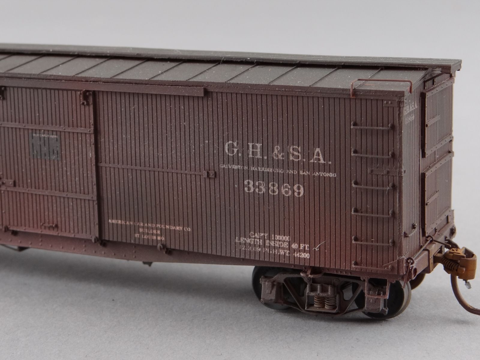 HO Westerfield 1701 Pro Built Kit - SP Southern Pacific Sunset Route / GH&SA B-50-4 Box Car ...
