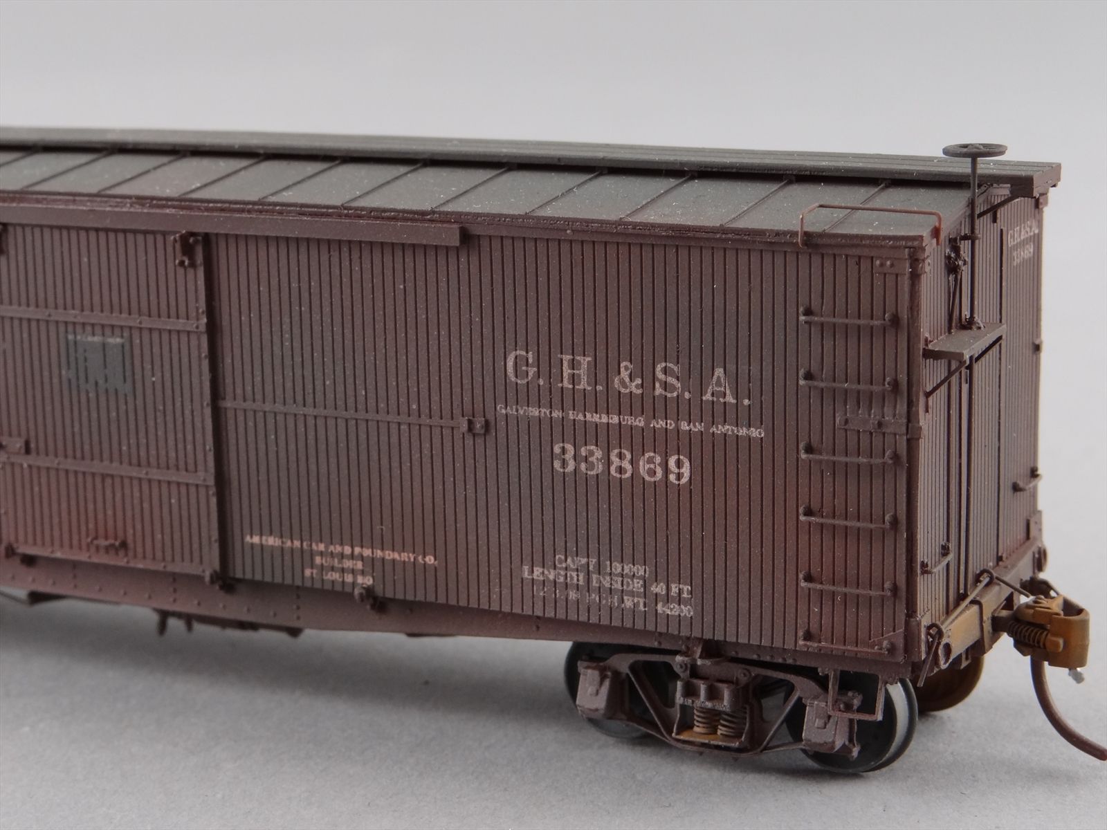 HO Westerfield 1701 Pro Built Kit - SP Southern Pacific Sunset Route / GH&SA B-50-4 Box Car ...