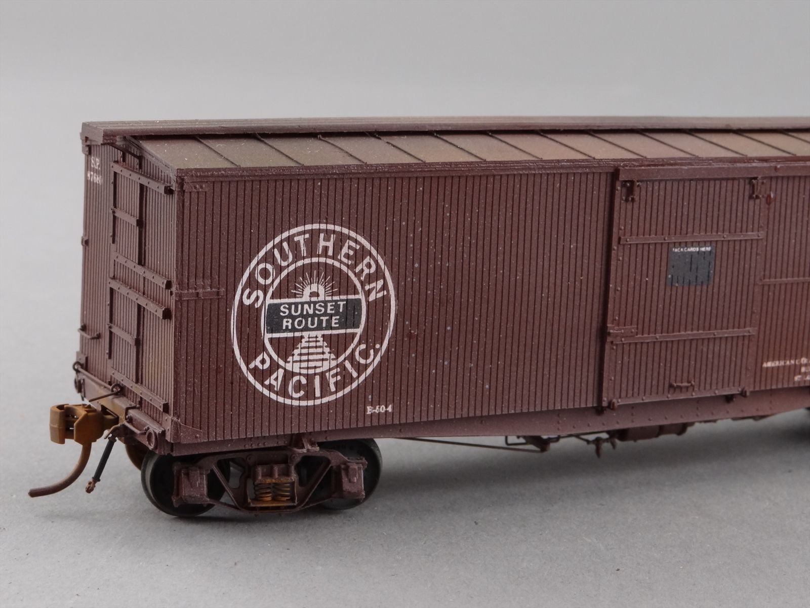 HO Westerfield 1701 Pro Built Kit - SP Southern Pacific Sunset Route B-50-4 Box Car #87680 - Custom