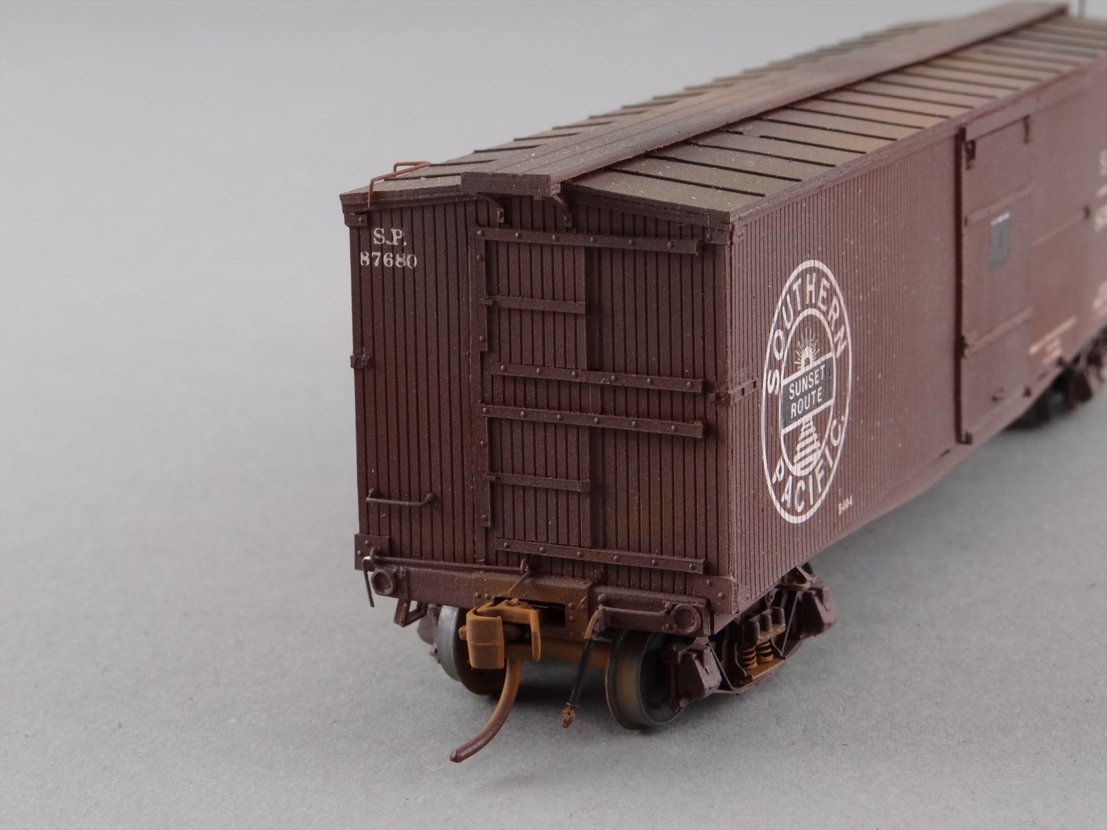 HO Westerfield 1701 Pro Built Kit - SP Southern Pacific Sunset Route B-50-4 Box Car #87680 - Custom
