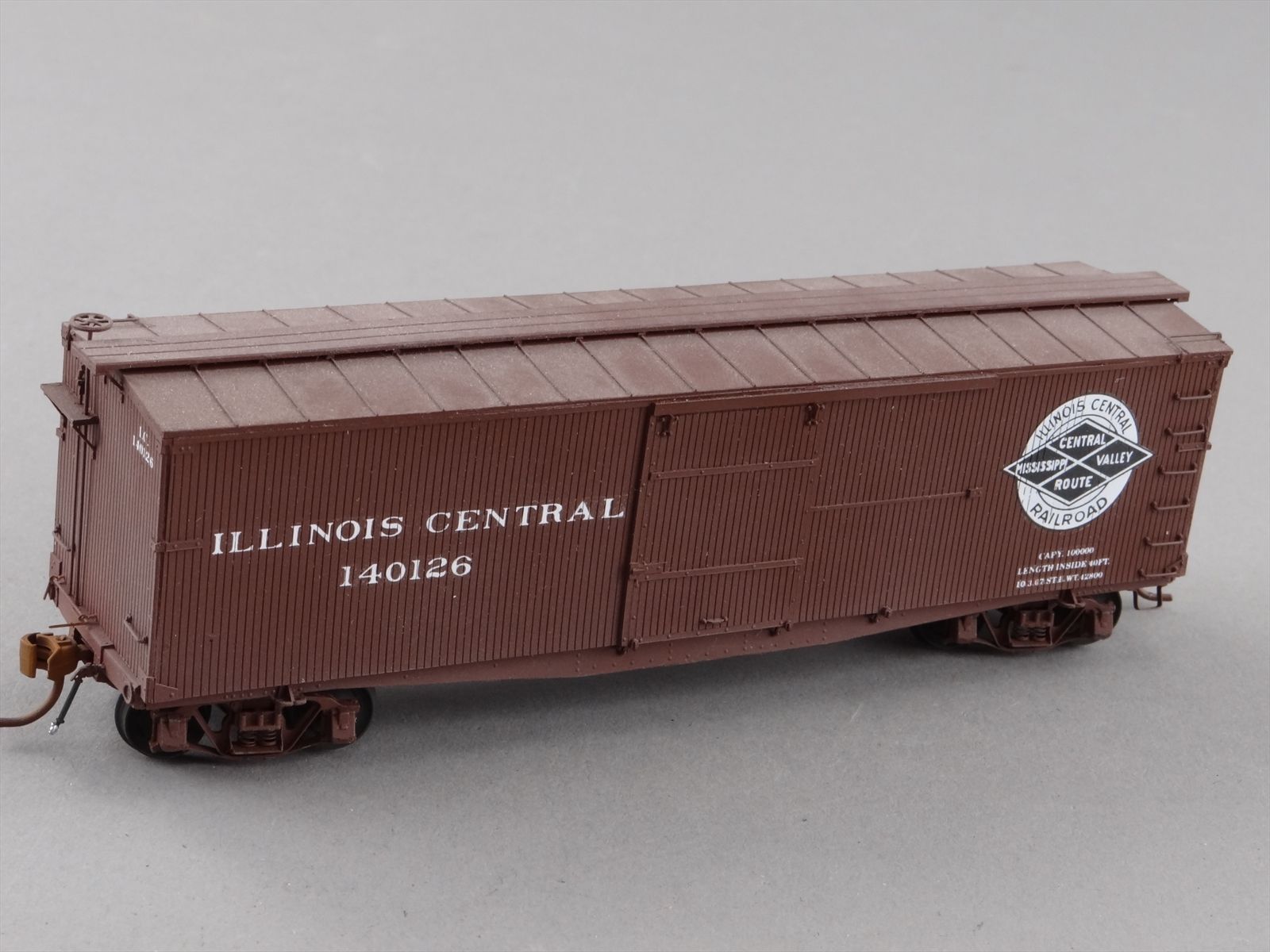 HO Westerfield 1703 Pro Built Kit - IC Illinois Central B-50-4 Box Car ...